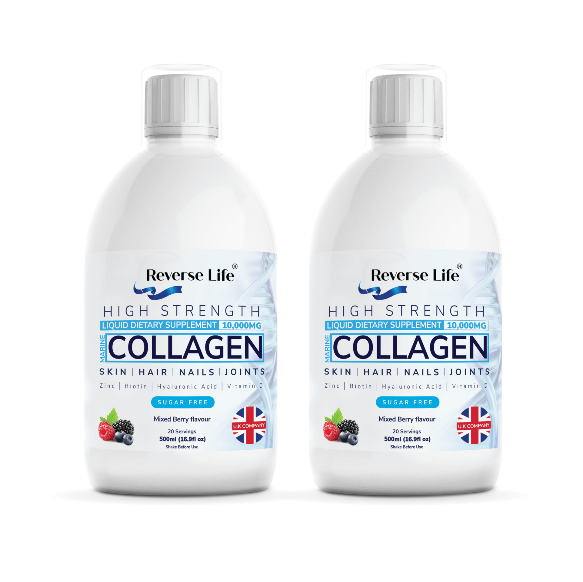 Reverse Life Collagen | Collagen | Purest marine Collagen