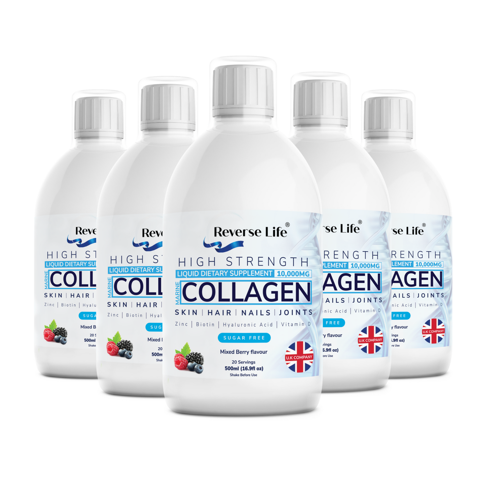 Reverse Life Collagen | Collagen | Purest marine Collagen