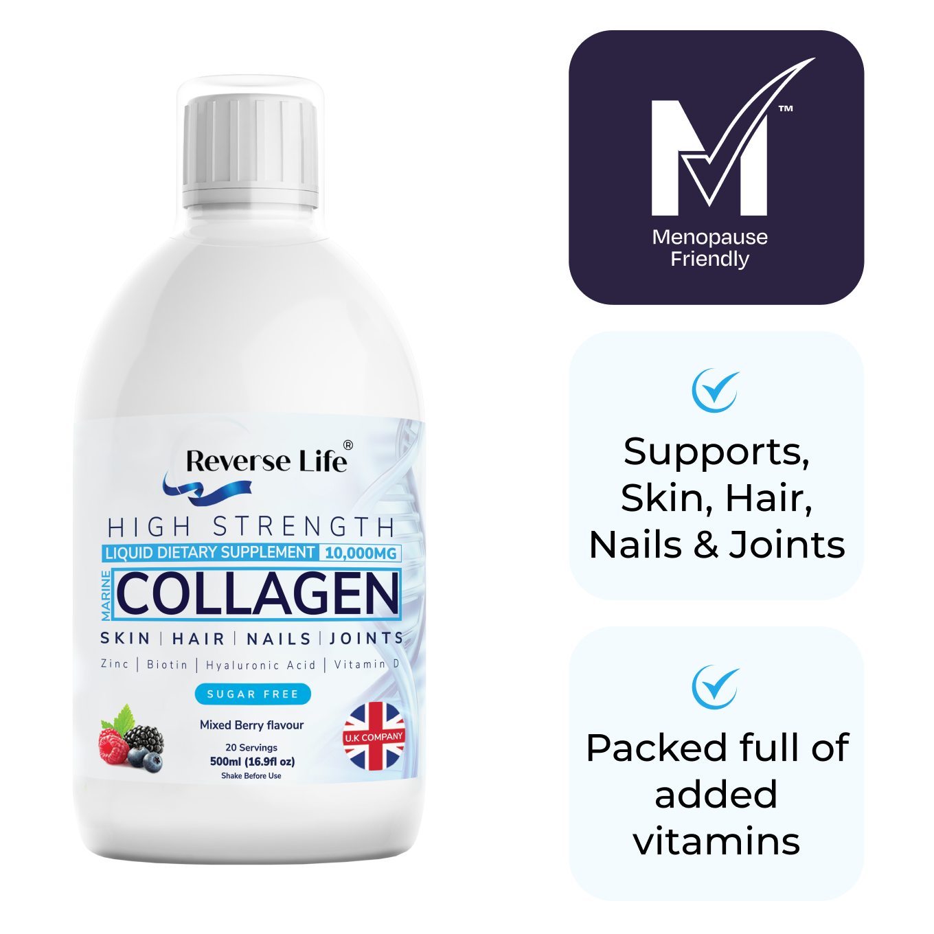 Reverse Life Collagen | Collagen | Menopause