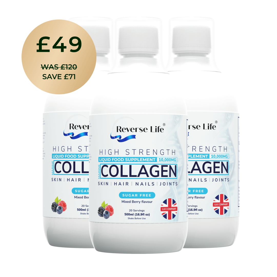 Reverse Life Collagen | Collagen | Purest marine Collagen